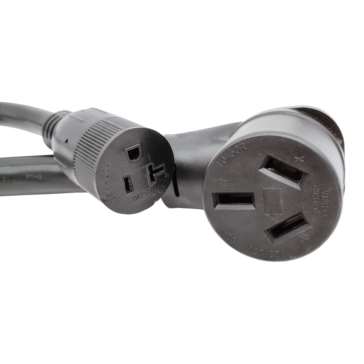 Parkworld 68871 NEMA 10-50 Splitter Cord, Industrial Male Plug 10-50P