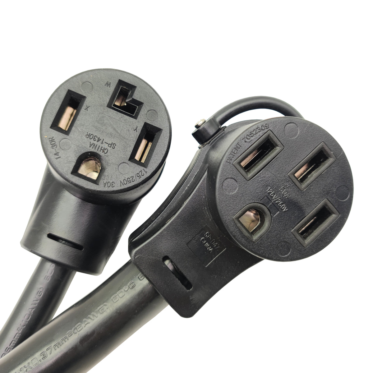 Parkworld 64224 NEMA 14-50P to 14-30R & 14-50R Splitter for 4-Prong RV
